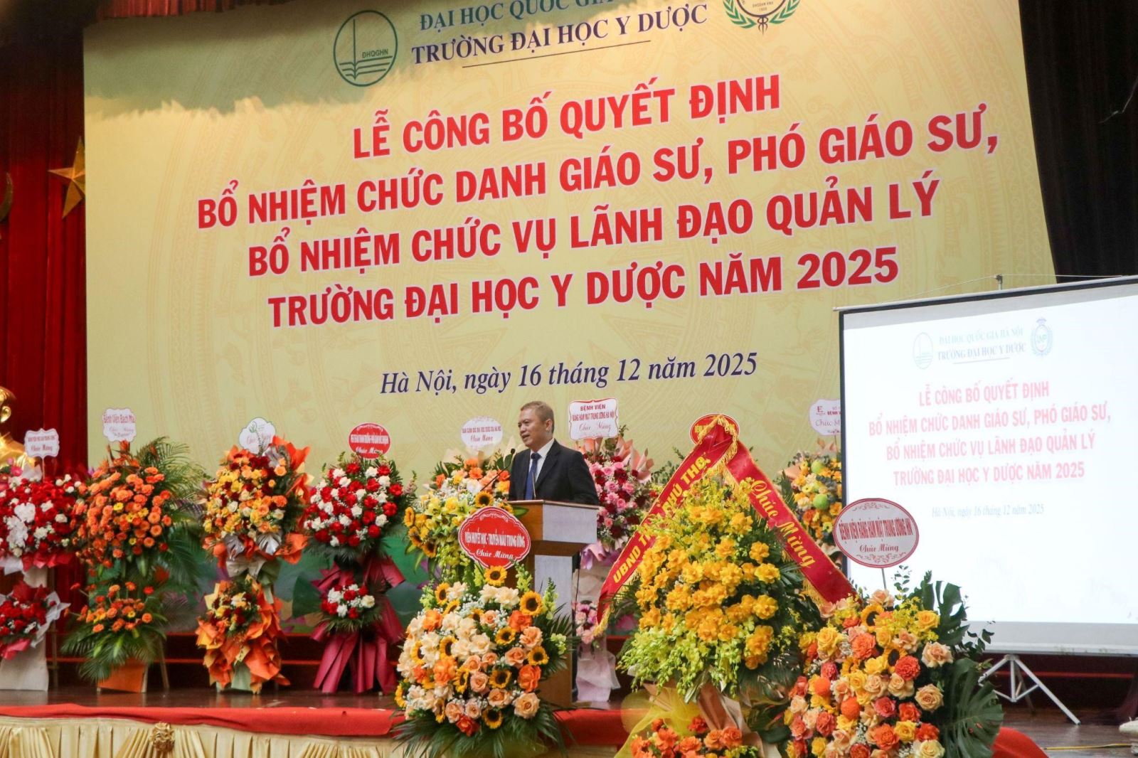 Lễ công bố và trao quyết định bổ nhiệm chức danh Giáo sư, Phó Giáo sư ...